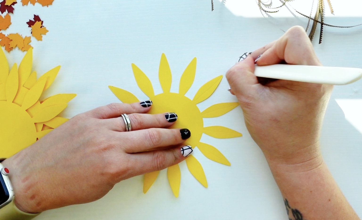 3D Paper Sunflower SVG | A Free Design for Your Fall Creations ...