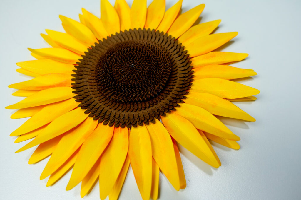 3D Paper Sunflower SVG | A Free Design for Your Fall Creations ...