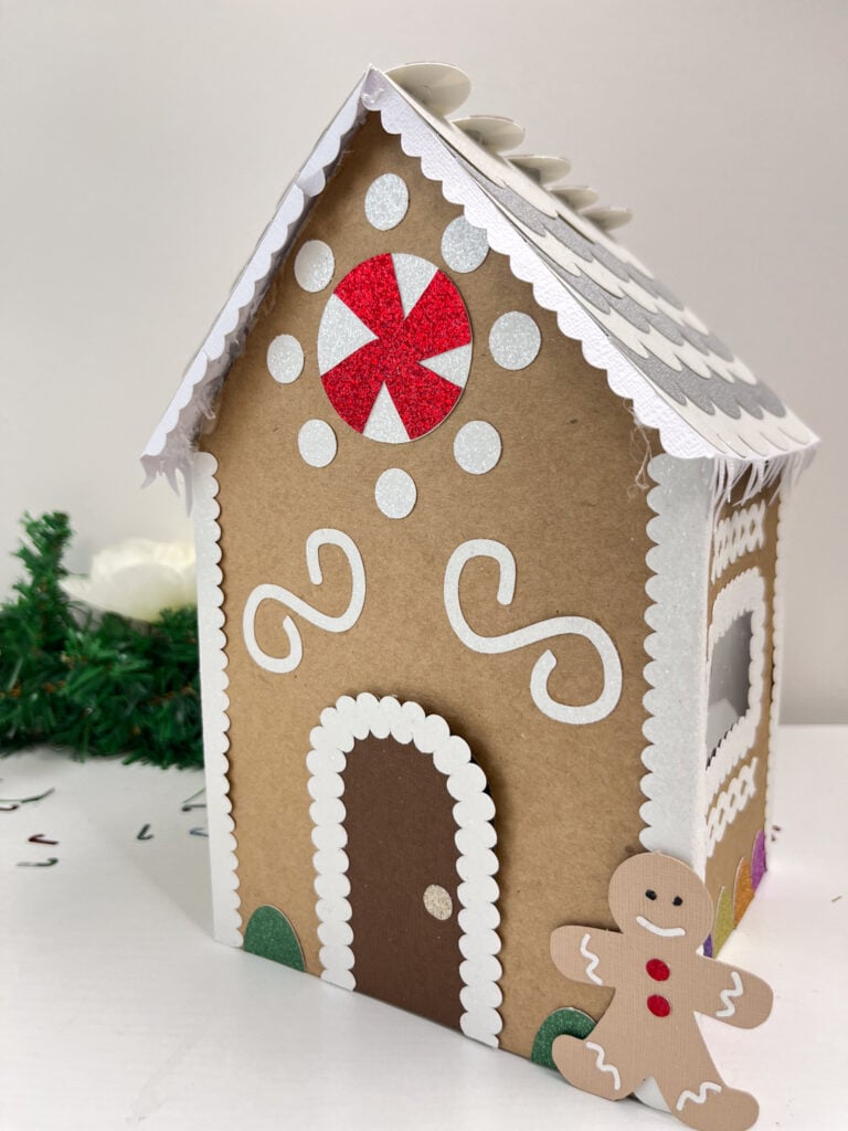 Free 3D Gingerbread House SVG File for Cricut | Christmas DIY ...