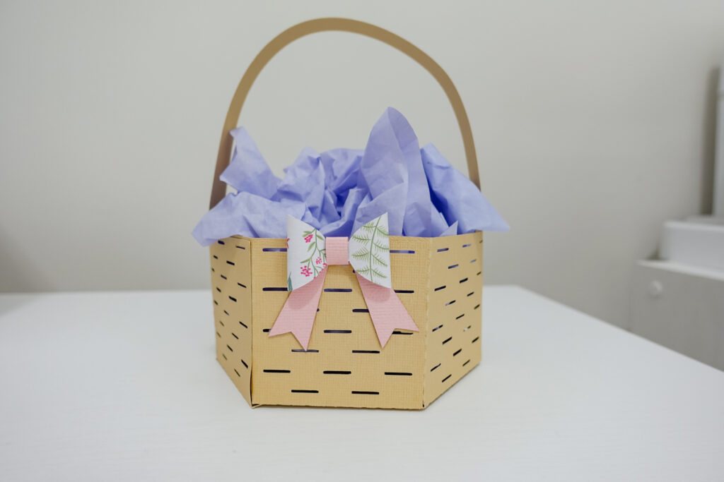 Cricut Easter Basket | Easy & Free 3D SVG File - Dinosaur Mama