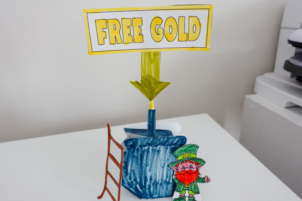 How to Catch a Leprechaun Printable | Free PDF & SVG - Dinosaur Mama