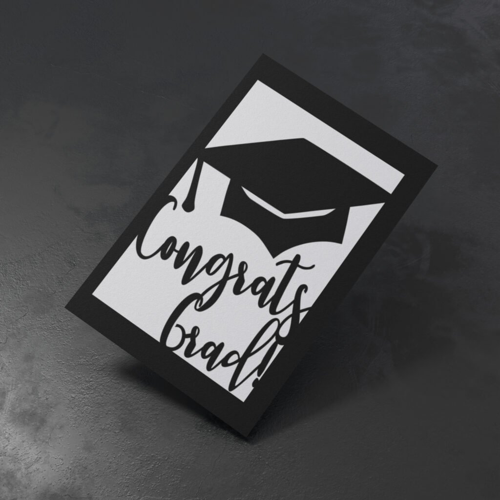 Graduation Card SVG Free Downloads for Cricut - Dinosaur Mama