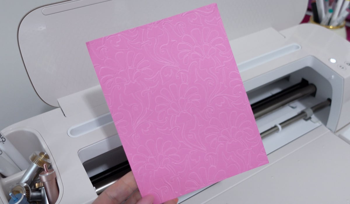 How to Emboss with Cricut | Hack with Scoring Stylus - Dinosaur Mama