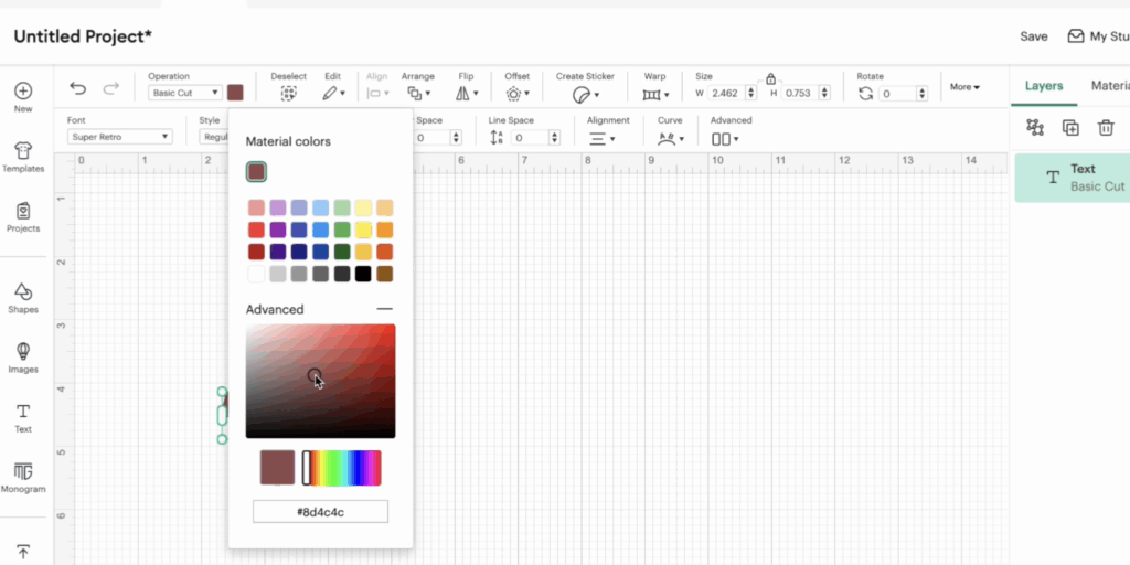 Cricut Design Space Tutorial Part 2 | Canvas Tools Explained - Dinosaur ...